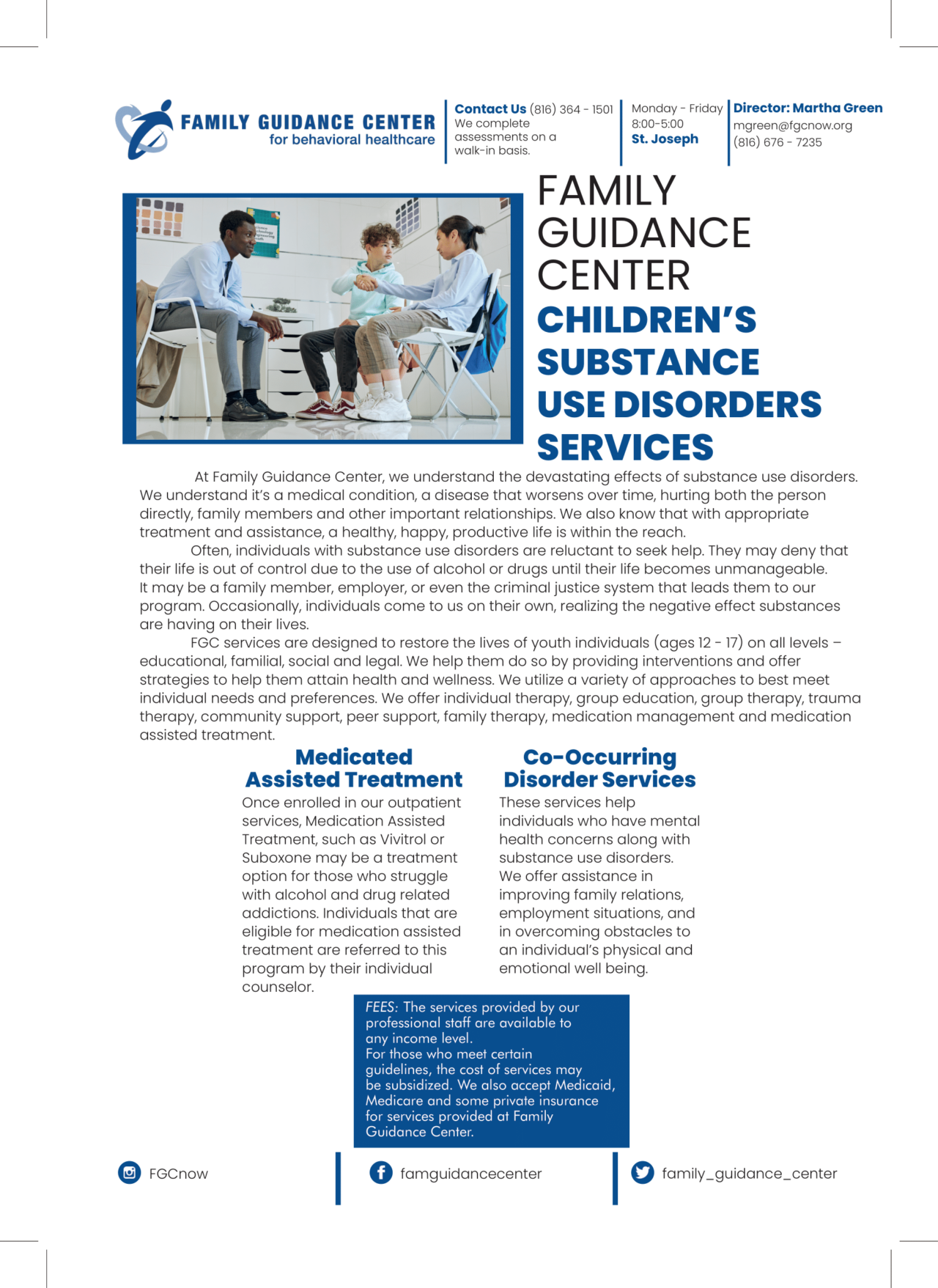 Adolescent Substance Use Disorder Services | Family Guidance
