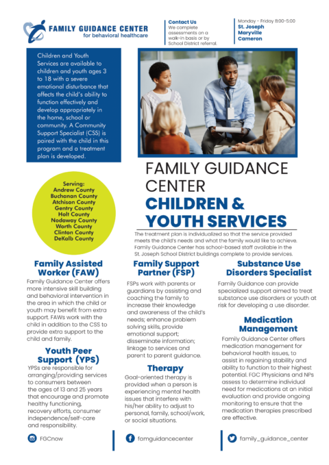 Children & Youth Services | Family Guidance Center